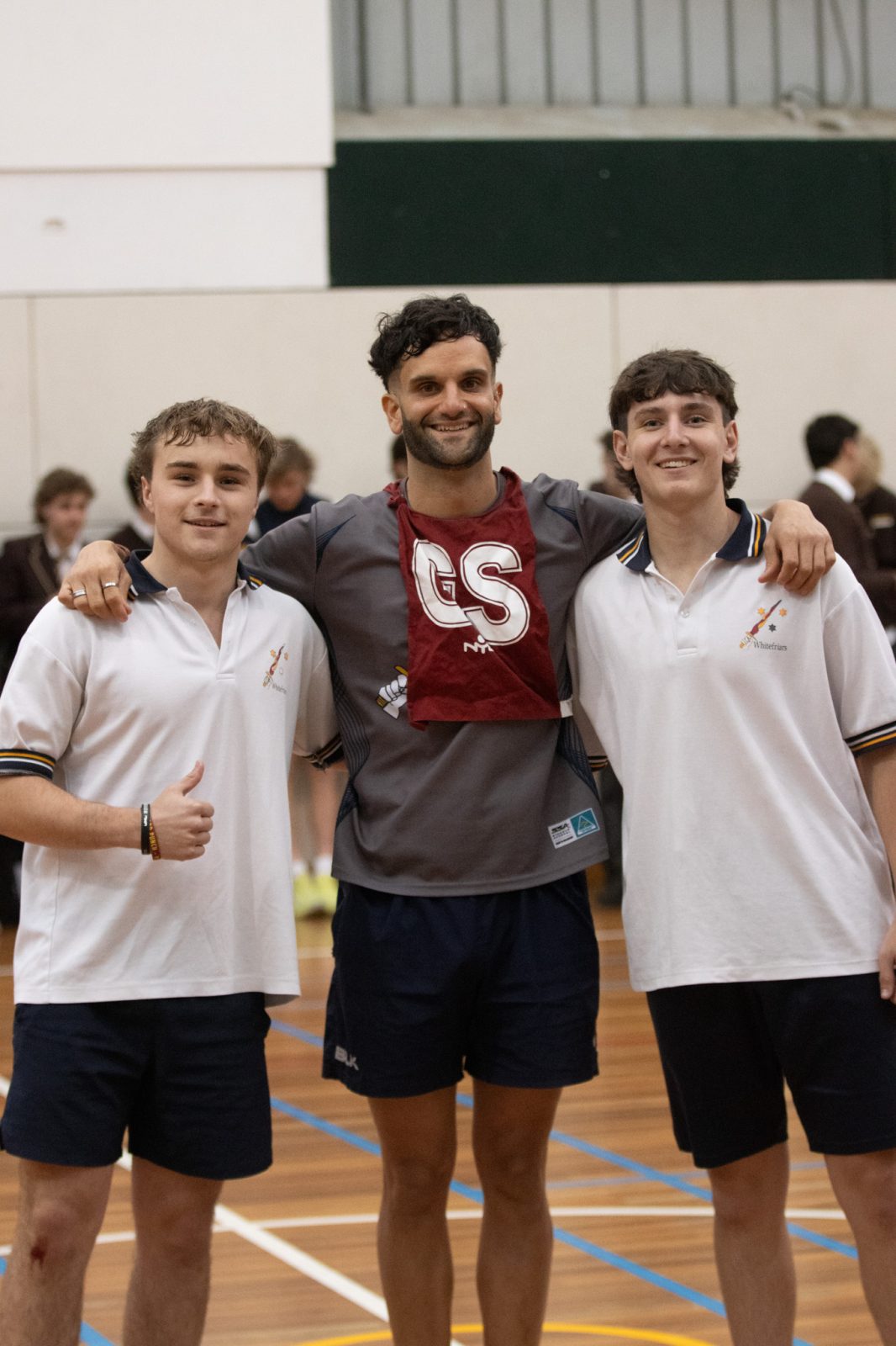 Teachers win by 1 goal! Staff v Students Netball - Whitefriars College